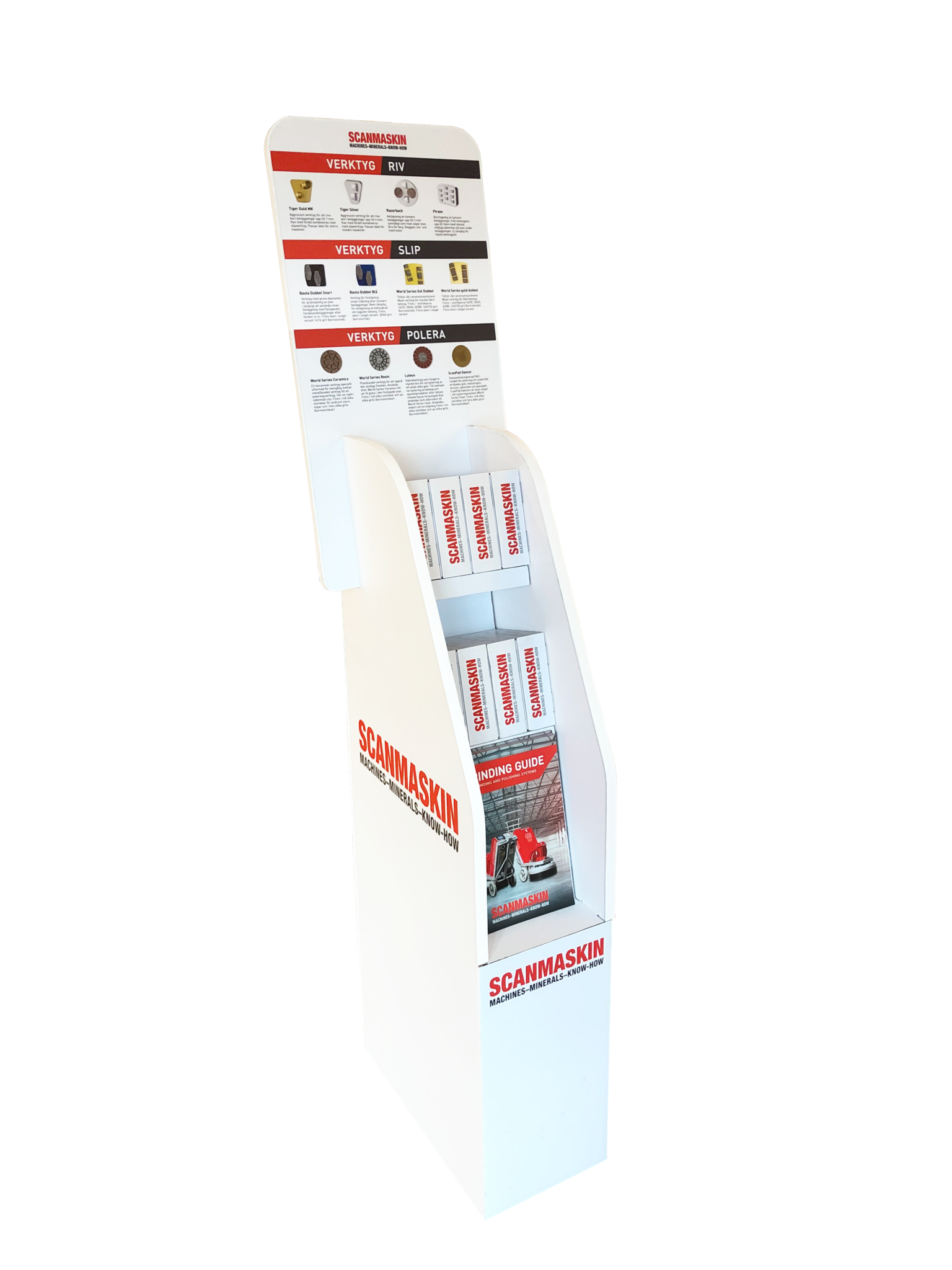 Tooling display - Scanmaskin Sverige AB